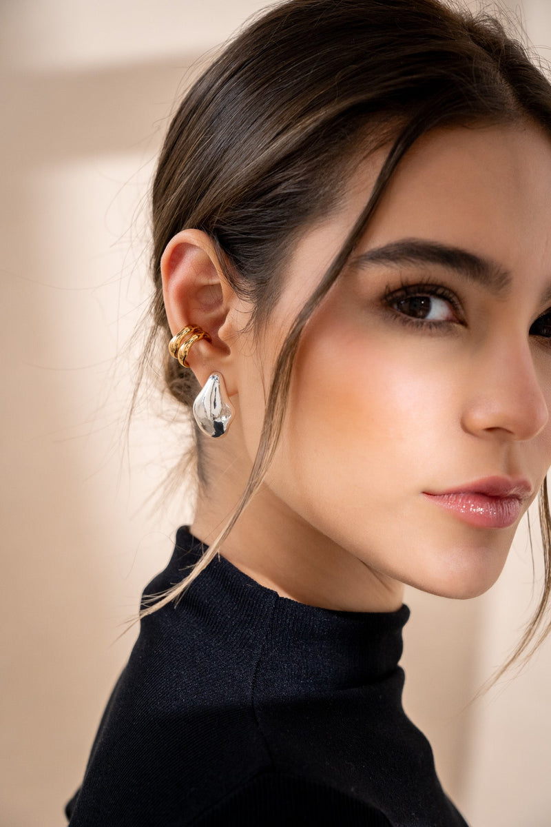 Maxi Topo Gota silver – María Primavera